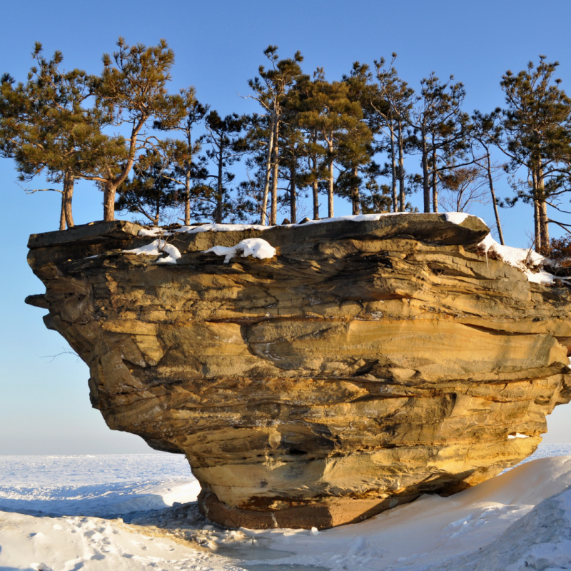 Northeast Lower Michigan Winter Sights: Crook of the Hand - MARVAC